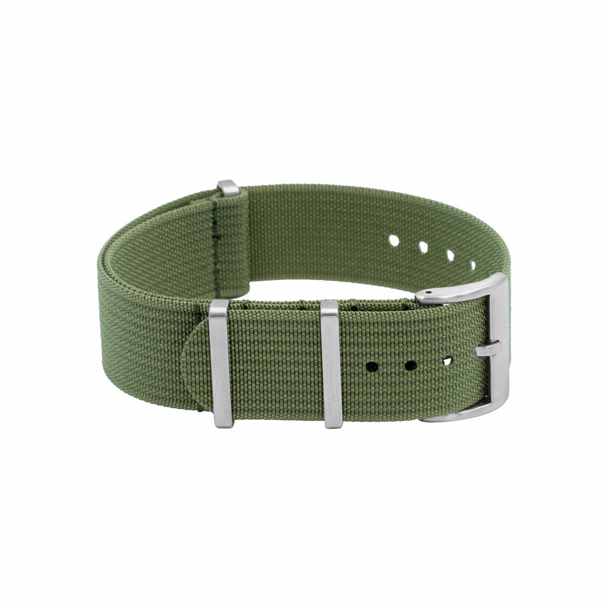 Band & Bezel | The Rib NATO Strap | Army Green