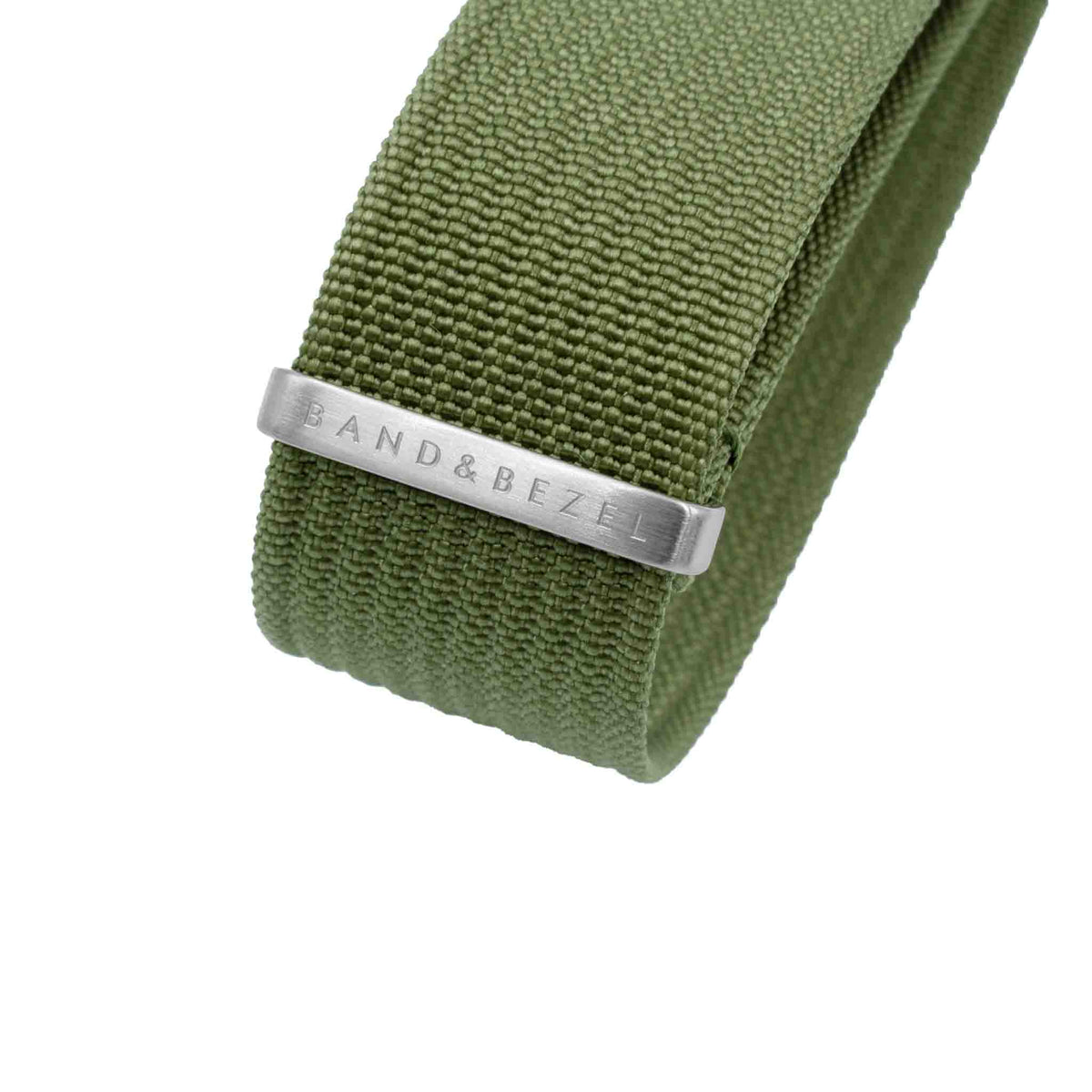 Band & Bezel | The Rib NATO Strap | Army Green